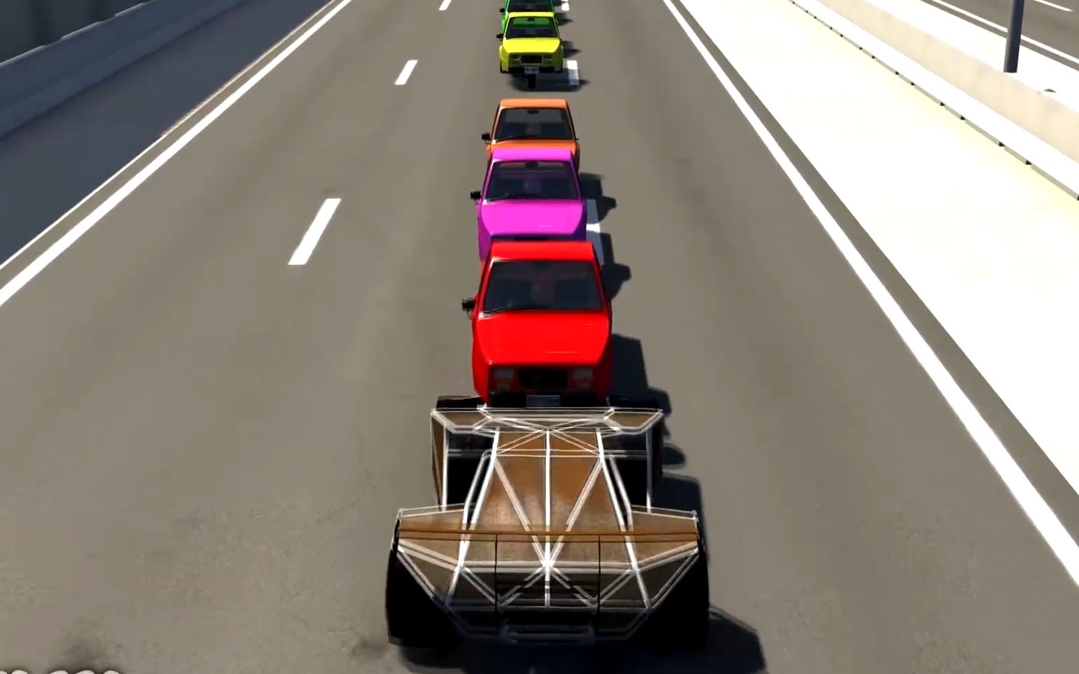BeamNG.Drive 撞车,失败,着火,警察追车锦集