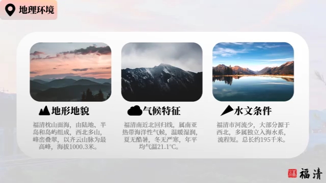 给故乡福清做了份PPT宣传介绍,我为家乡代言