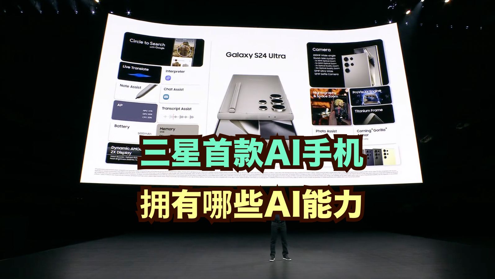 三星重磅发布首款AI手机,盘点Galaxy S24的AI能力