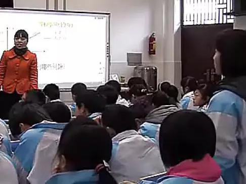 八年级数学电子白板优质课例视频上册《一次函数复习》人教版