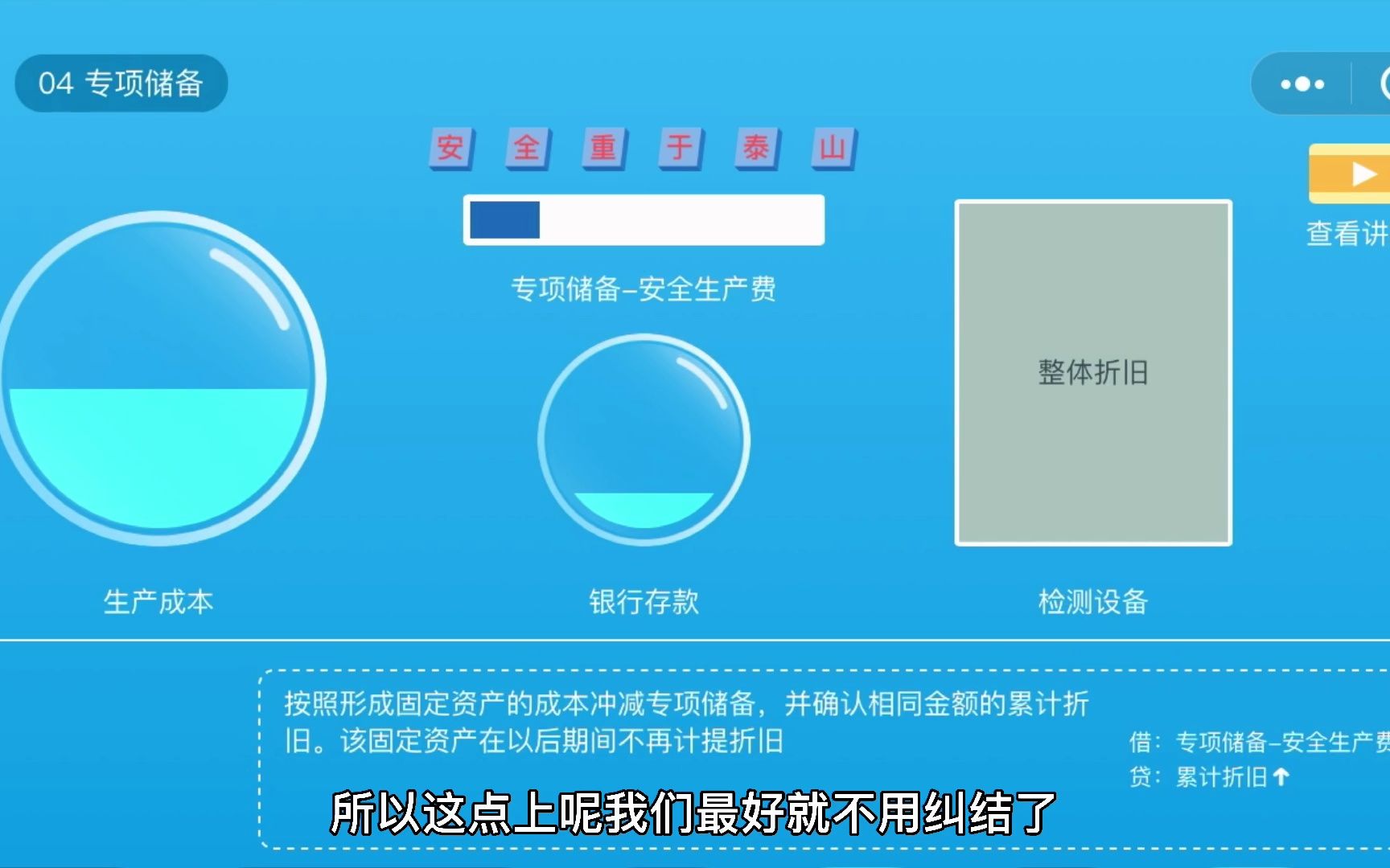 009固定资产-专项储备