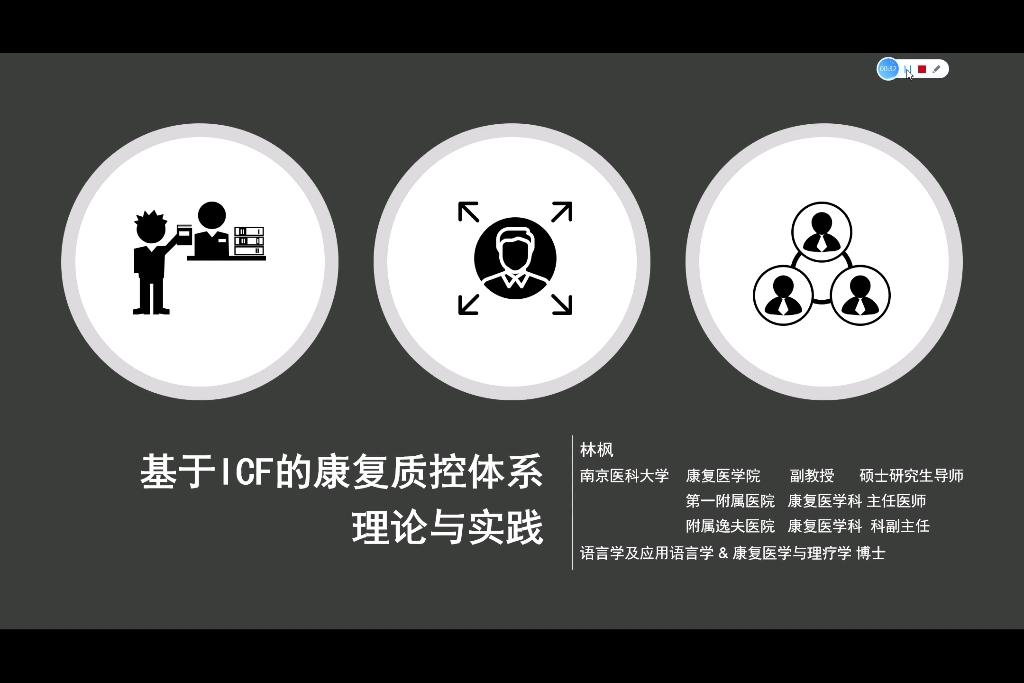基于ICF的康复质控体系理论与实践2020