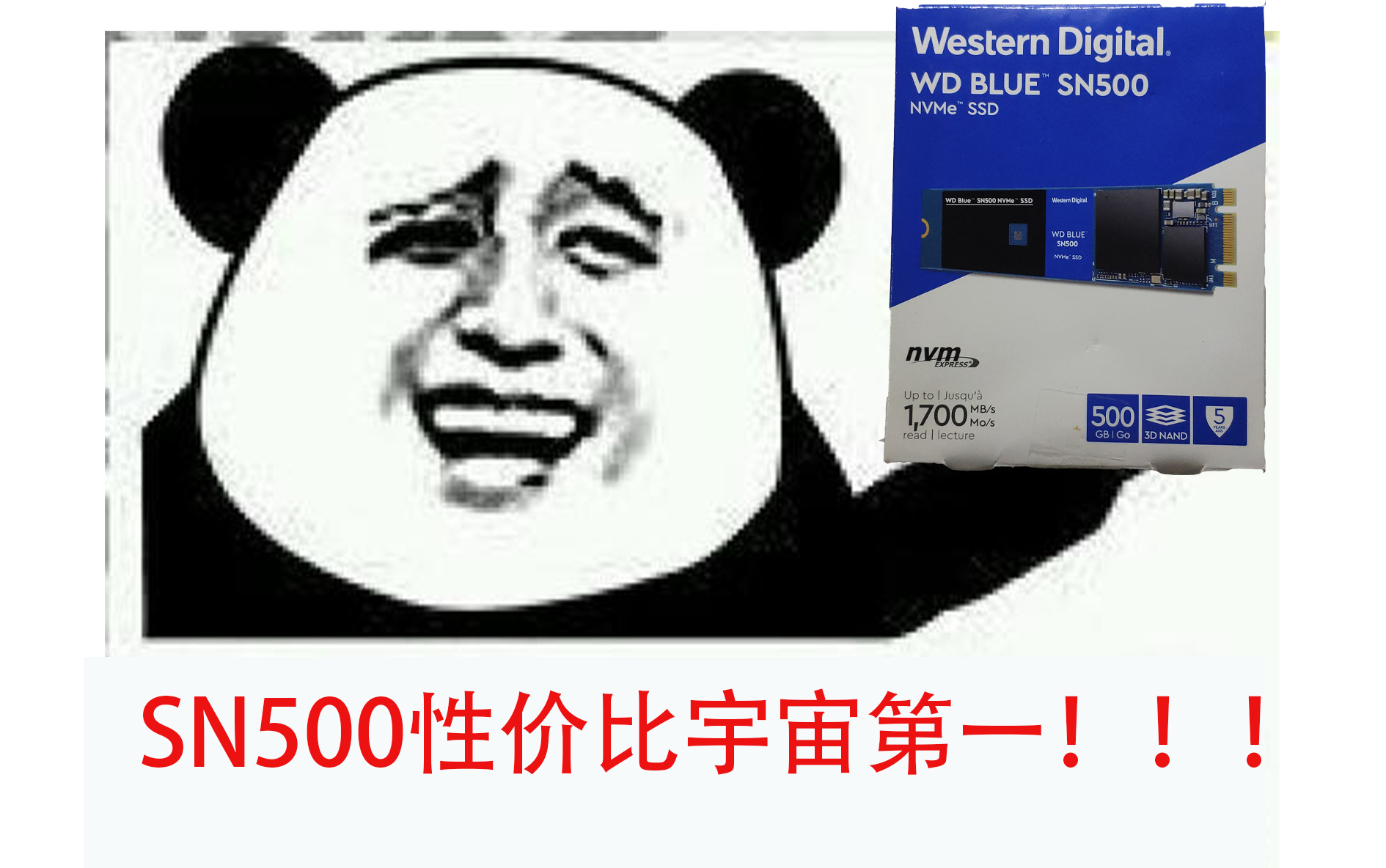 西数新版sn500(Nvme协议)详细评测,主控,颗粒等。