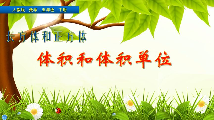 五年级下册数学《体积和体积单位》,理解体积,学会求物体的体积