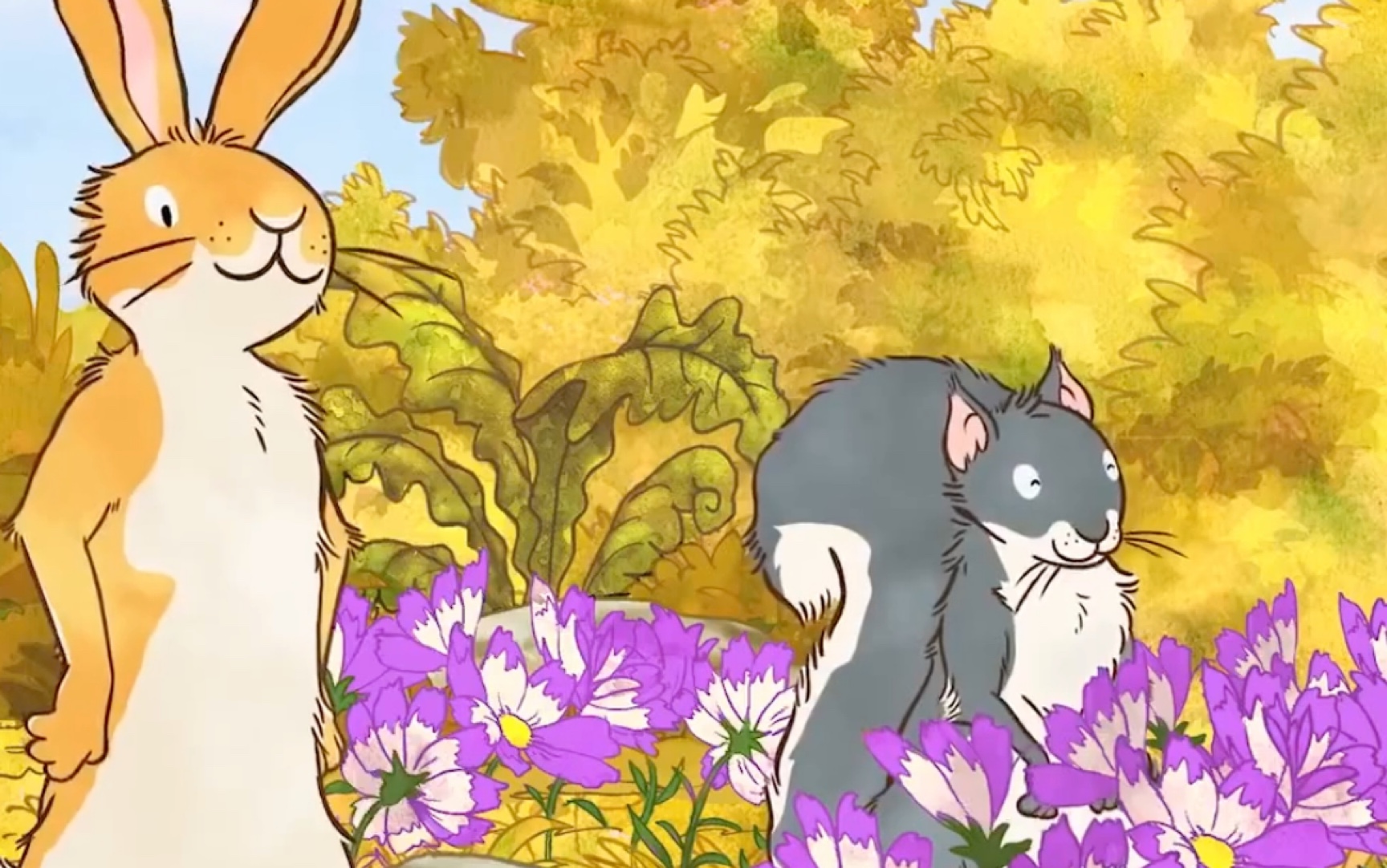 每天英语磨耳朵练听力,轻松看动画学英语。