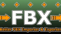 【中文字幕】Fbx格式模型高效导入导出Blender插件 演示视频 RRCG