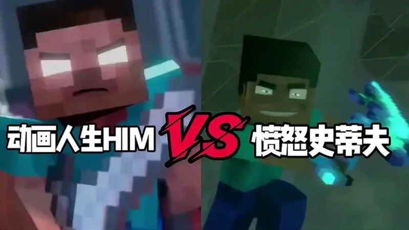 动画人生himVS愤怒史蒂夫