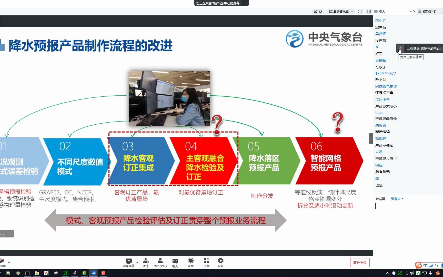 中央气象台早间会商注意事项(前4min无声音)-符娇兰_2022.04.08