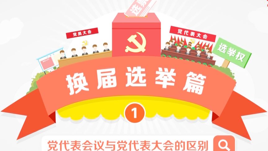换届选举篇:1.党代表会议与党代表大会的区别