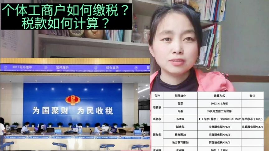 个体工商户如何缴税?税款如何计算?手把手教你,依法纳税好公民