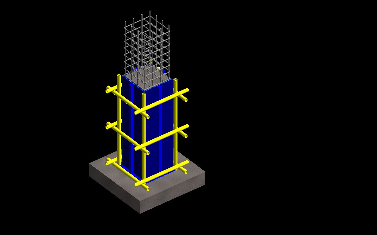创优BIM质量样板实操教程:创建框架柱工艺样板模型