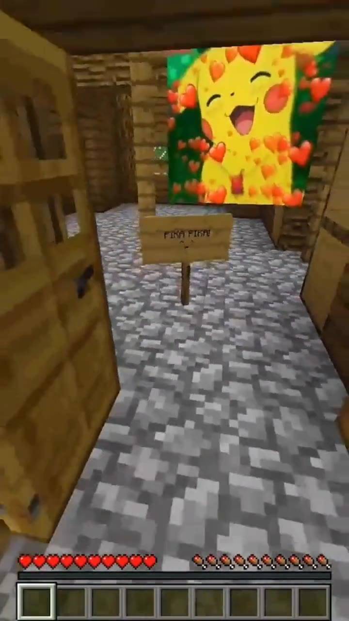 minecraft #我的世界 #mc 人形皮卡丘