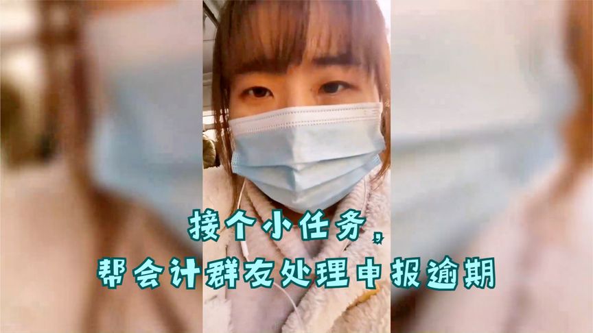 接个小任务,帮身在外地的会计处理个税申报逾期