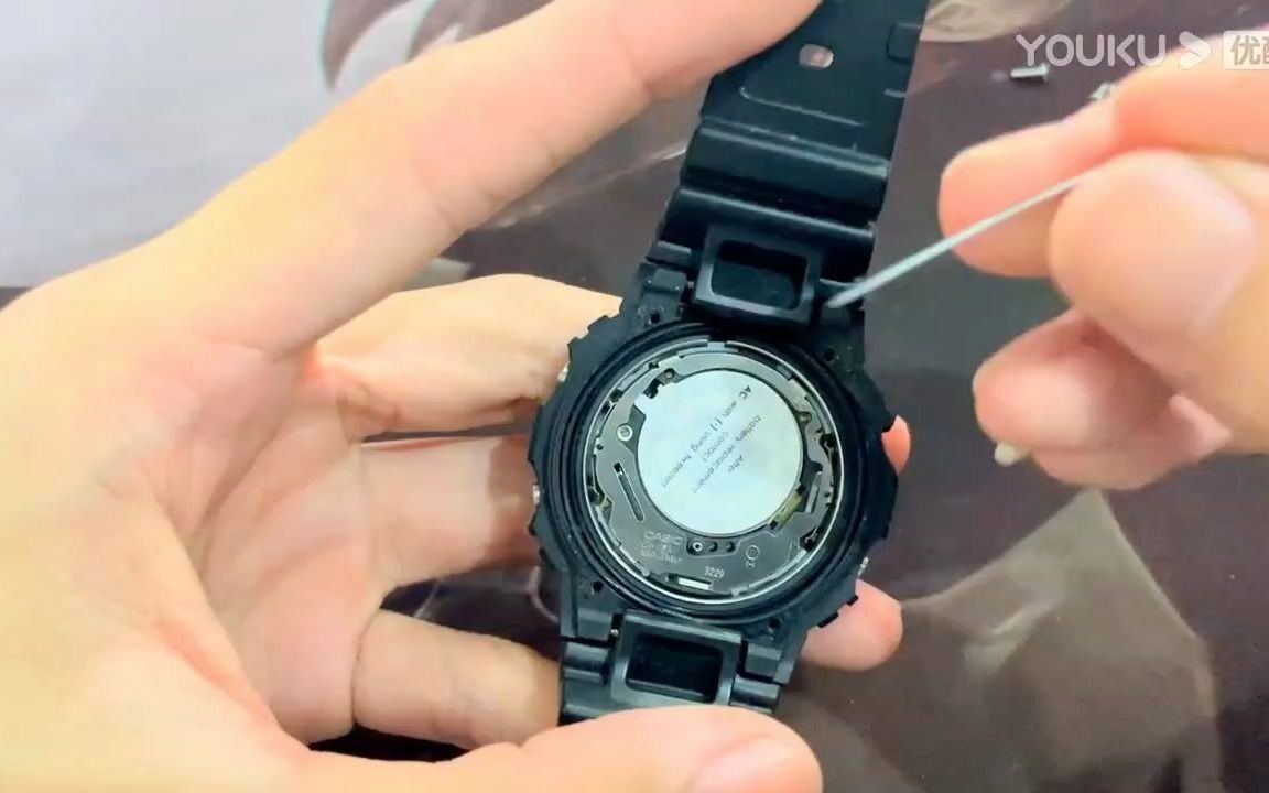 卡西欧2016 2025 DW系列换电池