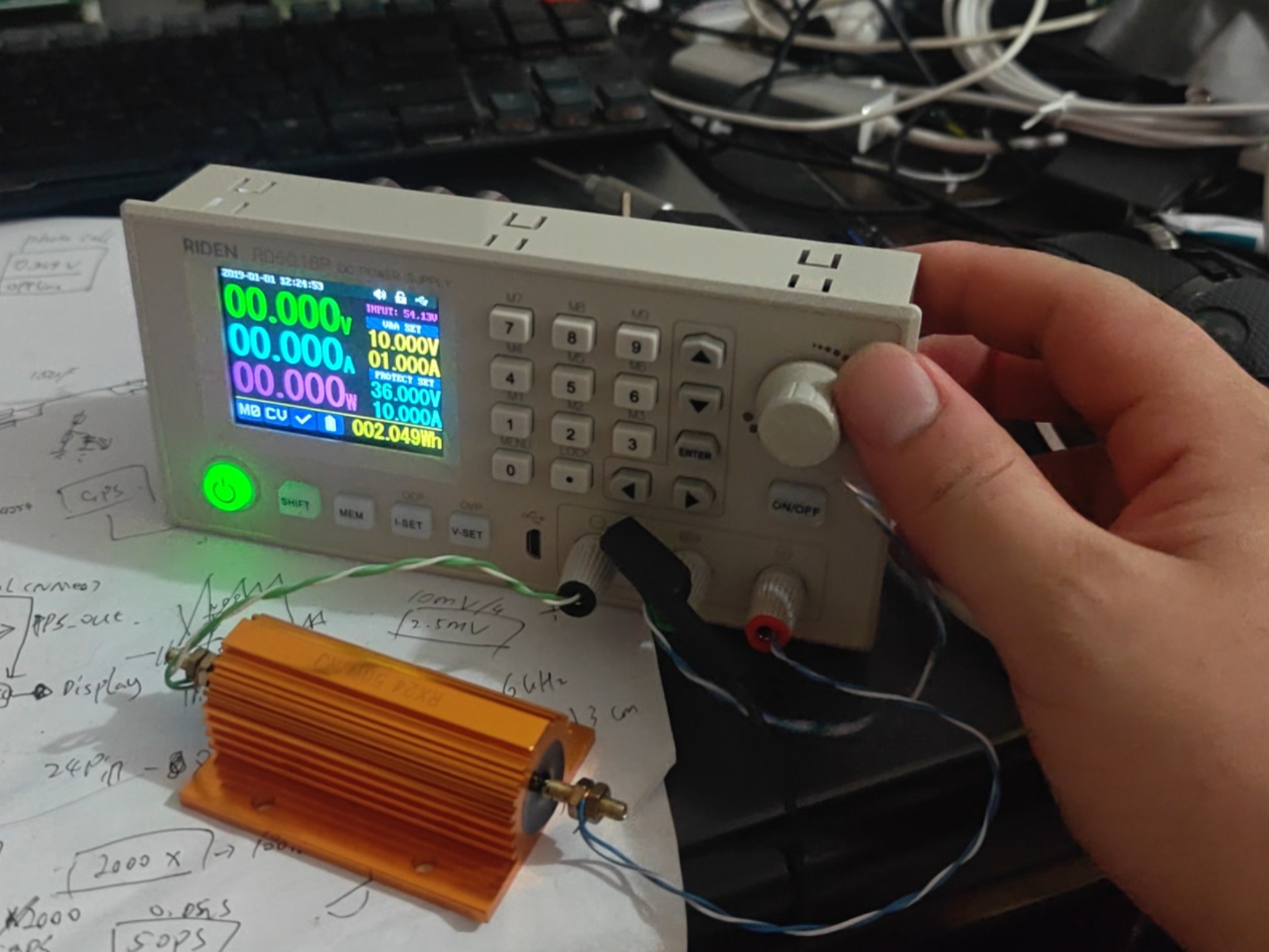 睿登RD6018P纹波测量