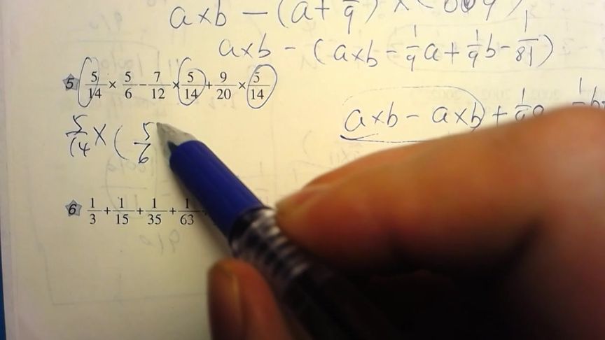 6年级一道简便计算题,到处是坑