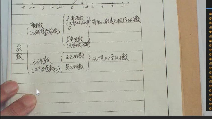 实数分类有理数无理数,下列说法正确的有