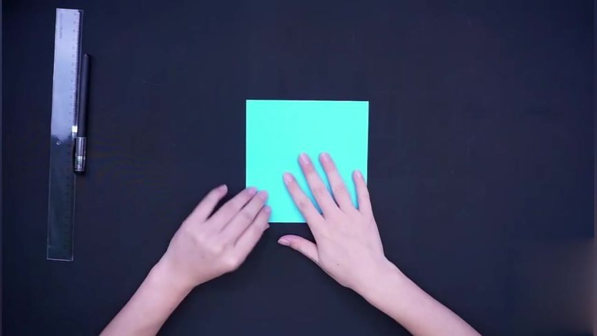 课时5,儿童折纸教程,小狗的折法,儿童简易折纸做法