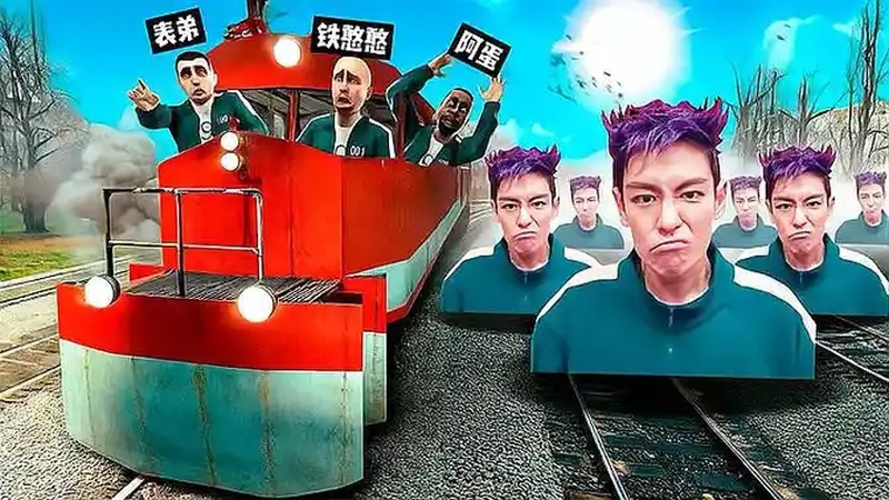 盖瑞模组:坐上火车还是没能逃过它们的追击,无奈只能反击!