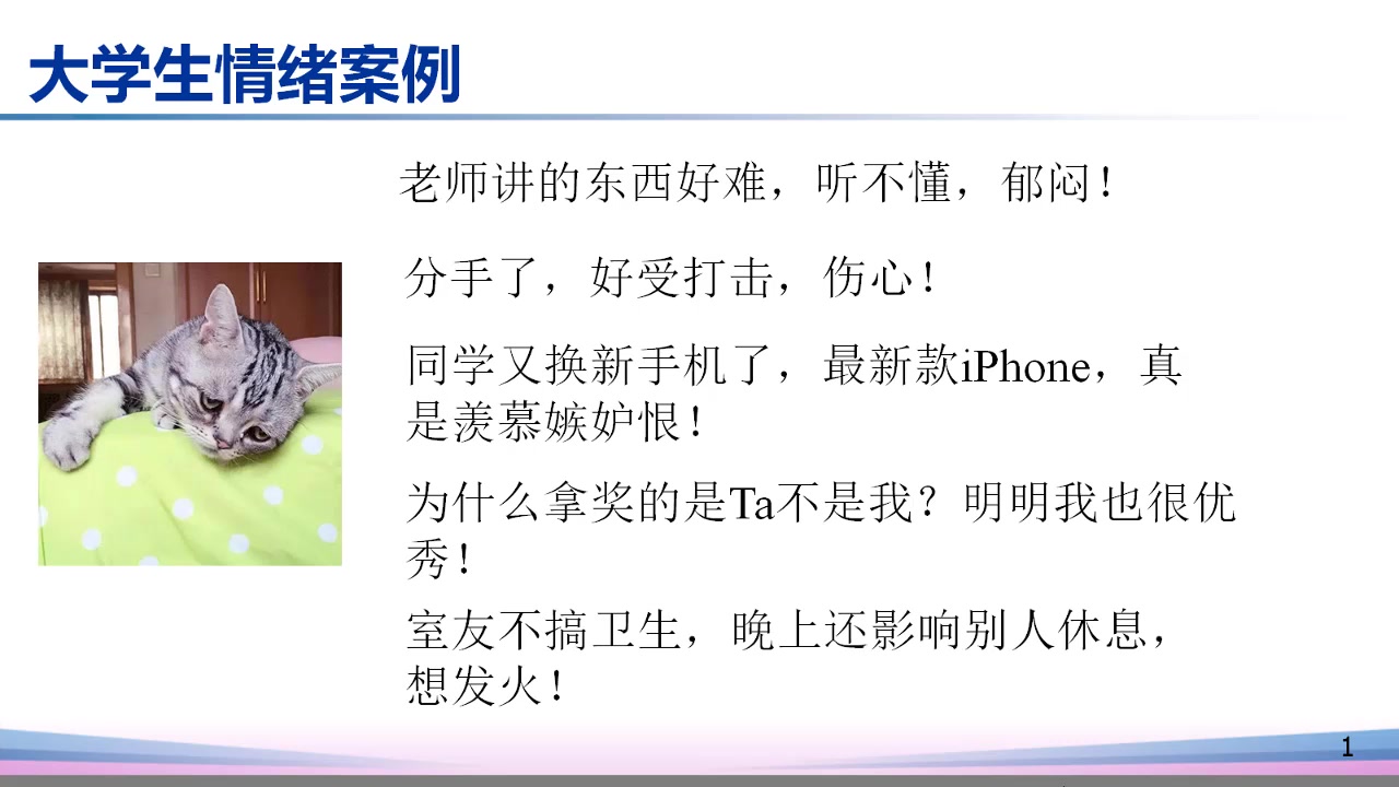 《大学生情绪管理》——信科院 邹领