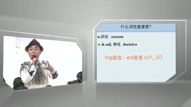 第五课:名词动词形容词,词词词性分清楚!