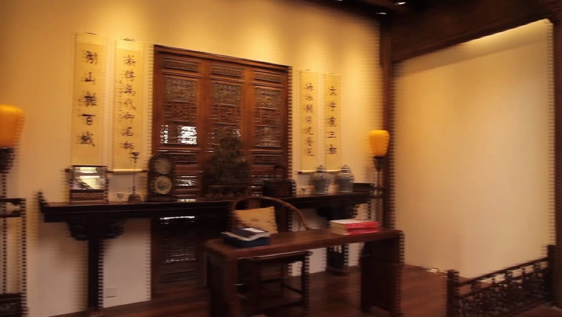 餐盘上的中国风影像