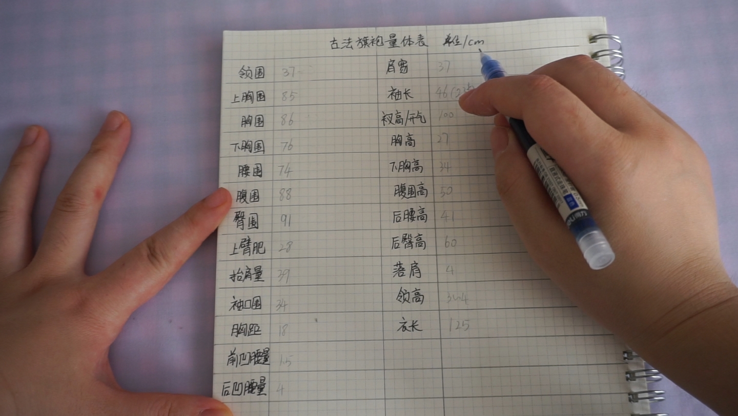 制作旗袍哪些地方需要放量?放多少?