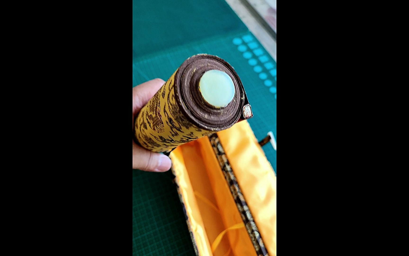 博物馆定制的明代崇祯六年圣旨展览品 传统复古工艺手工制作