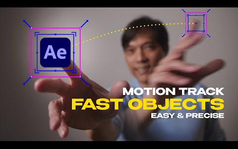 【AE教程|油管搬运|特效动画】跟踪快速移动的对象