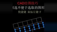   50-CAD技巧框先不便于选取的图形方法