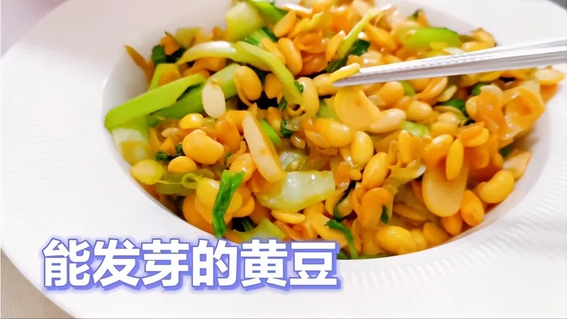 用试验证明哪种黄豆可以发芽,再次分享空气炸锅版的咸味黄豆