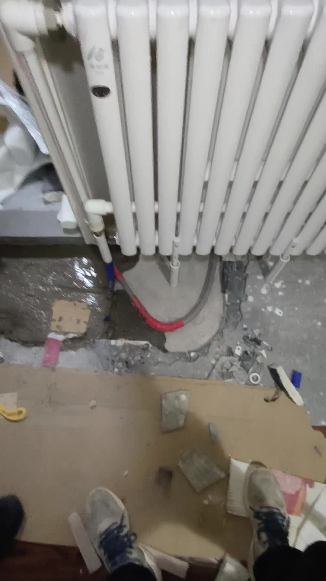 ...价以旧换新更换一通百顺全铜大流量分水器,高压脉冲波正反清洗地暖...