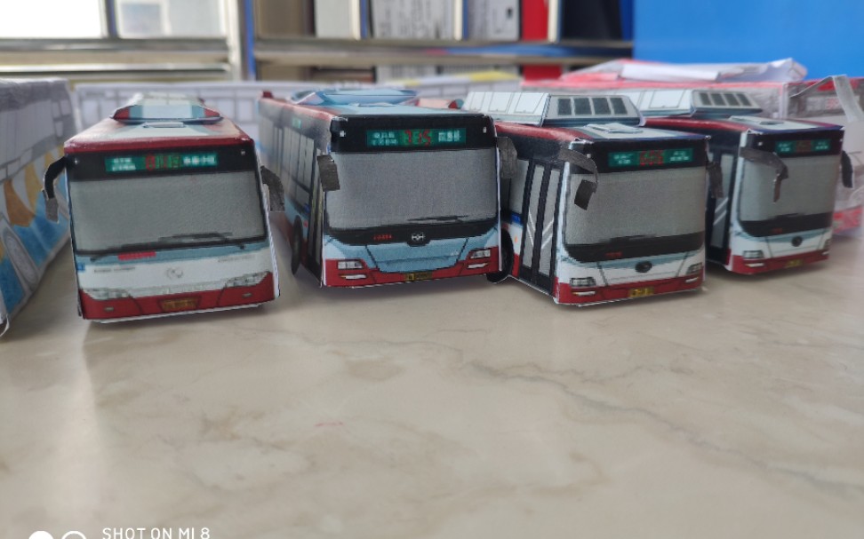 【宅家做纸模系列】做黄海DD6118S11(灰尾版)全部过程