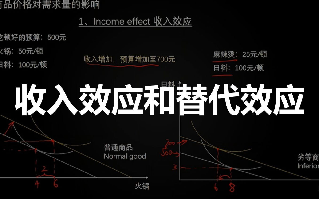 收入效应和替代效应-经济学-为甚瞧不起麻辣烫