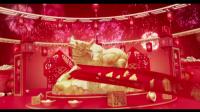W10-2021年牛年春节联欢晚会开场片头元旦晚会片头视频