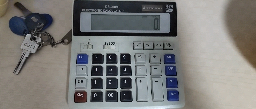 【全B站首个DS-200ML双电源计算器】1+1=ERROR