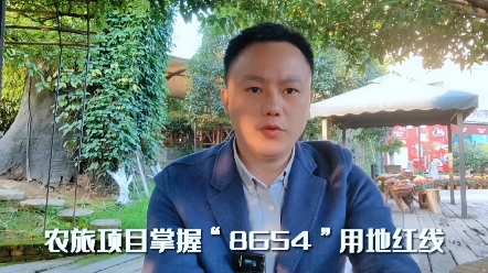 农文旅项目掌握“8654”用地红线,让你规避用地坑!#农文旅#乡村振兴...