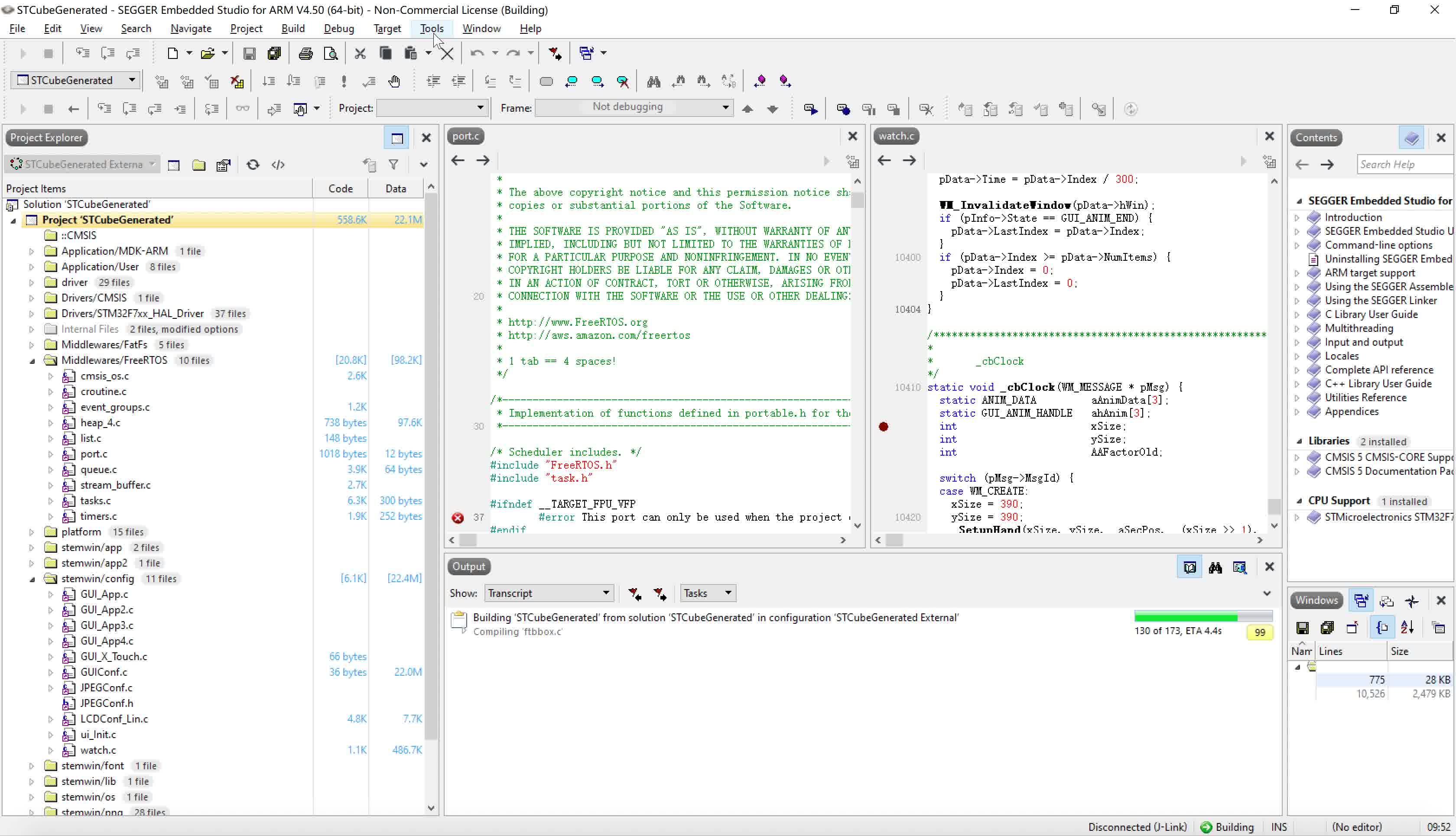 1 segger embedded studio 导入keil 工程 以及汉字输入简介.mov