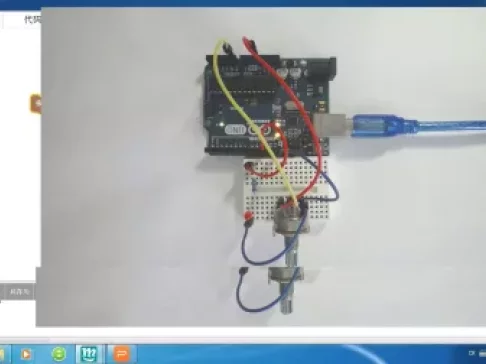 Arduino入门视频教程10 Arduino PWM控制LED灯 arduino使用教程 ...