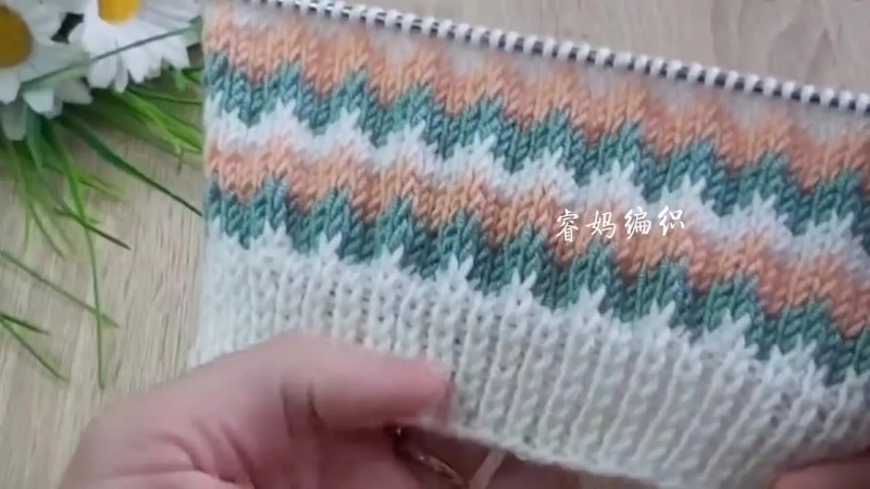 手工毛线编织 毛线编织 棒针编织 毛线 毛线手织教程