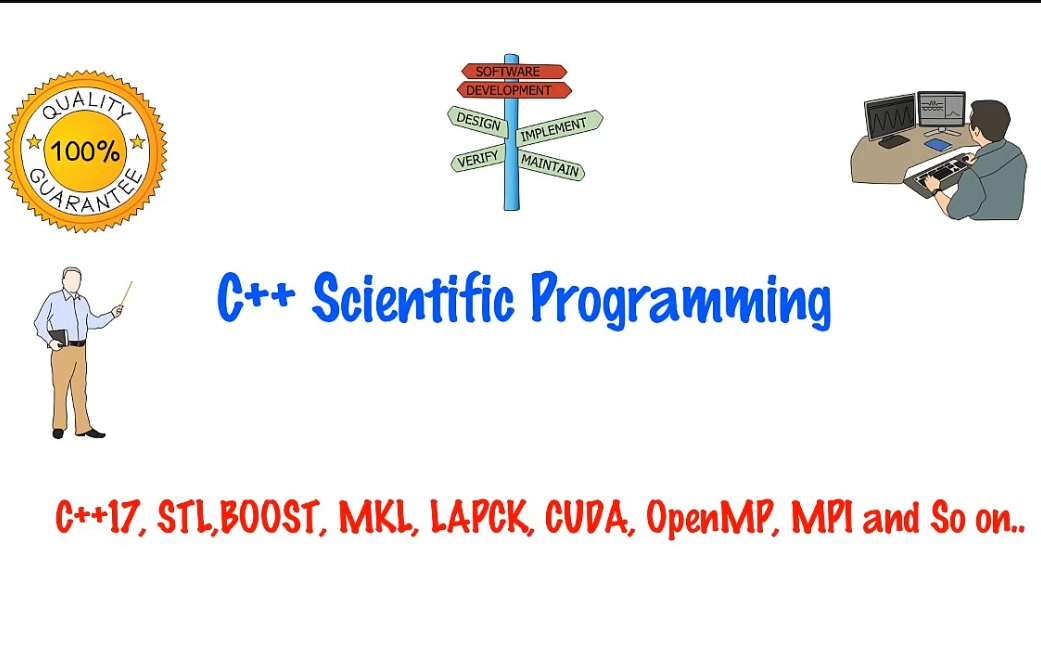 C++ 科学编程包 21小时精通