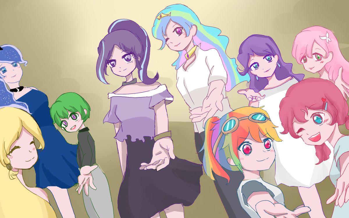 小马全员向手书【祝福的救世主与爱之塔】