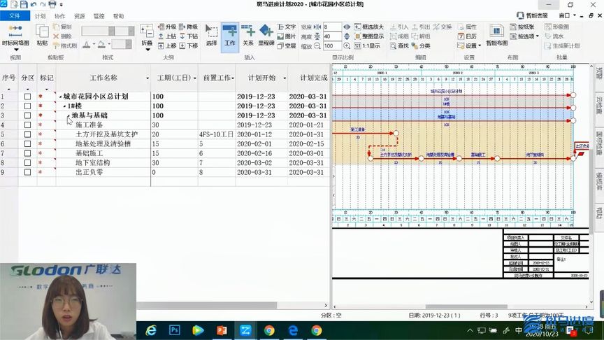 手把手教会你从零开始编制一份计划(横道图网络图)