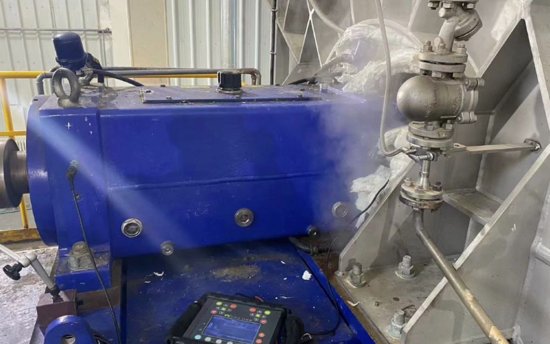 蒸发压缩机振动检测分析-VIBER X5振动频谱分析仪