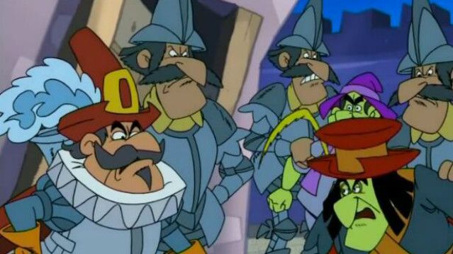 动漫《安娜的故事》:坏蛋被皇家卫兵逮住,小果仁成功逃脱回家!