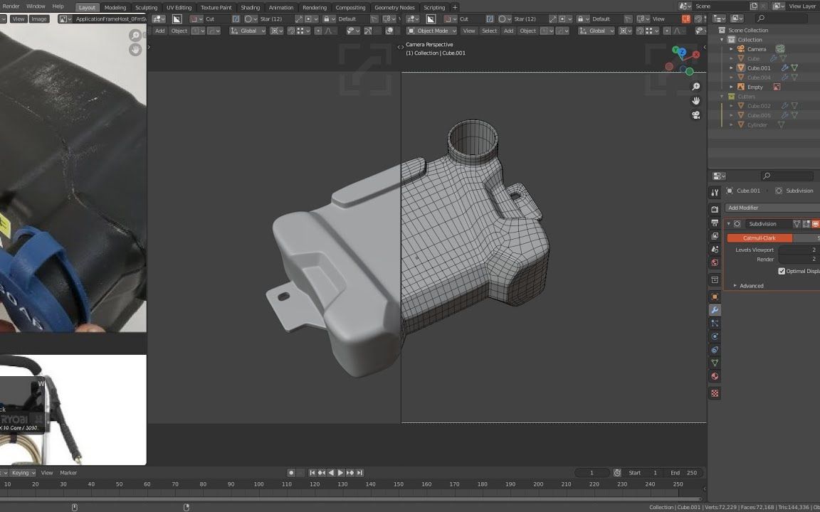 blender 硬表面建模