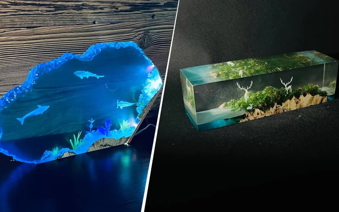 【场景模型——环氧树脂创意/树脂艺术】【MB Resin Art】