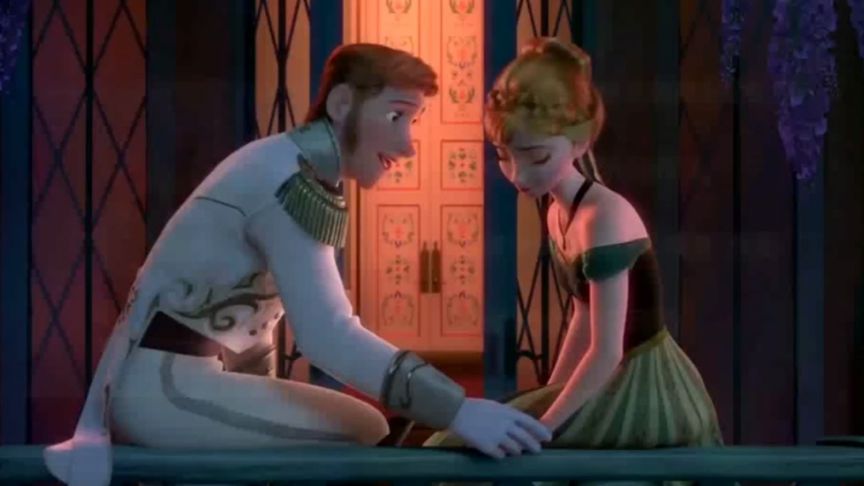 《让爱的门打开》动画版