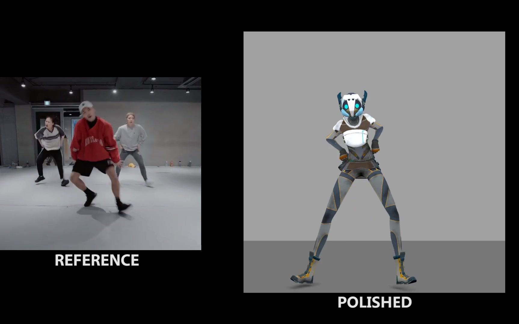 一段跳舞动画教程制作过程分享