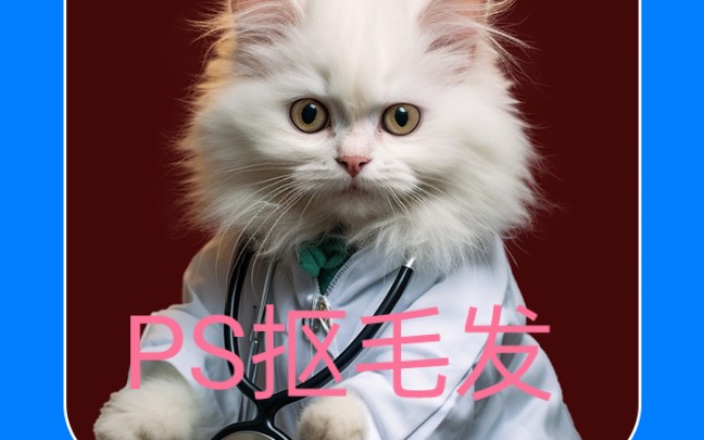 ps抠图带动物的毛发
